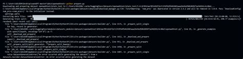 Python Prepare Py Always Error Issue Karpathy Nanogpt Github