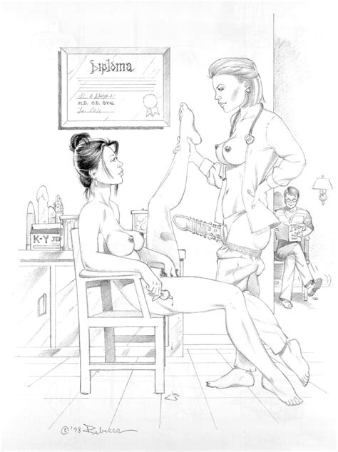 Rule 34 Housewives At Play Imminent Sex Lesbian Sex Medical Examination Nipples Rebecca