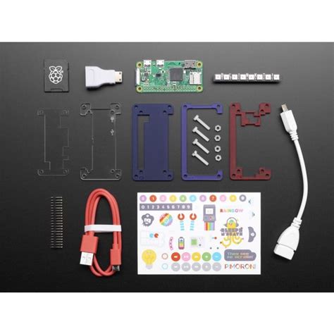Pimoroni Pi Zero W Starter Kit Buy In Australia Pim262 Core Electronics