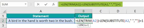 Len Excel Function Formula Examples How To Use