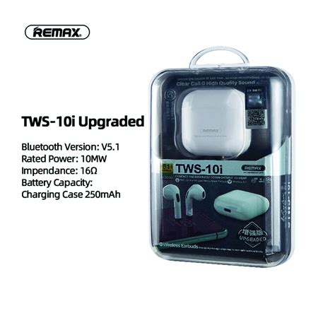 Remax Tws 10i True Wireless Stereo Music Earbuds Shoppersbd