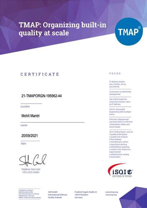 Mohit Mantri On Linkedin Qualityengineering Tmap Devops Safe Highperformingteam Agile