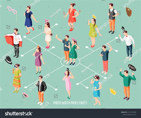 Photo Booth Isometric Over 63 Royalty Free Licensable Stock Vectors