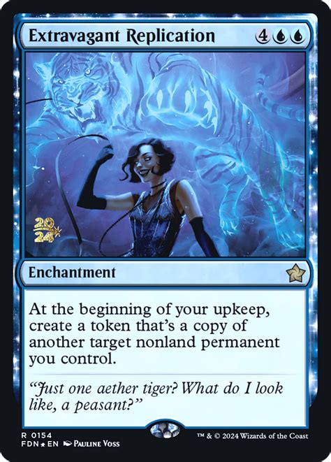 Extravagant Replication · Foundations Promos Pfdn 154s · Scryfall