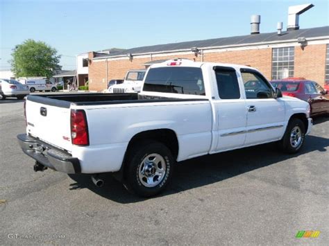 2004 Summit White Gmc Sierra 1500 Sle Extended Cab 29600314 Photo 4