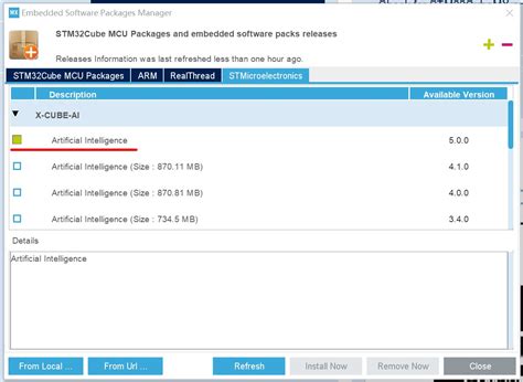Stm32 搭建cube Ai的demo工程 回归的世界线 博客园