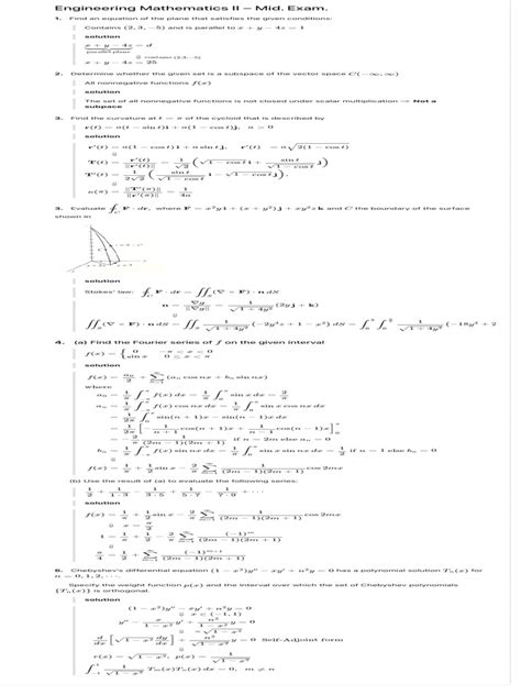 Engmathexamsmid 2021 2 A Ipynb At Master · Seo Pdf Computational