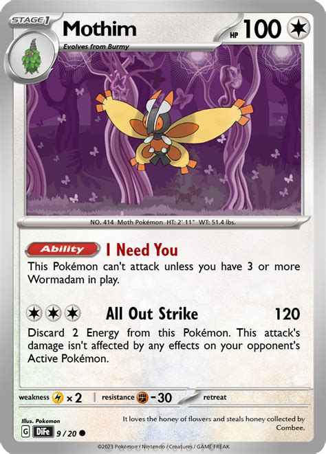 Mothim Gaanply Poké