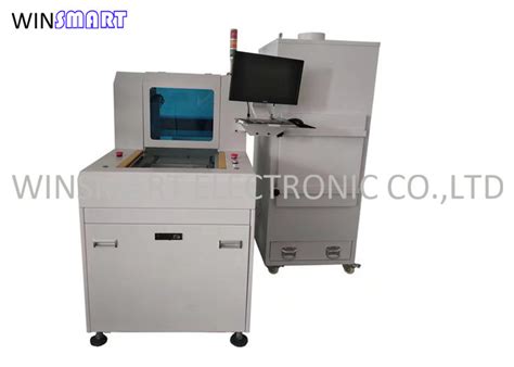 Ccd And Camera System Precise Pcb Cnc Router Automatic Pcb Cutter