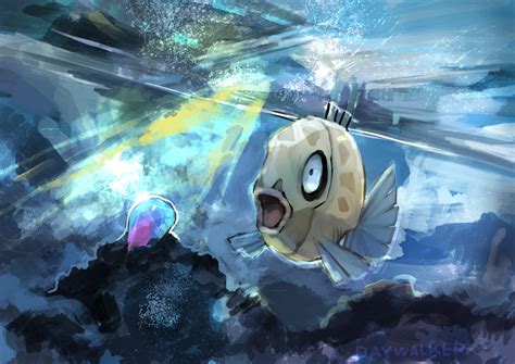 Feebas Pokemon Drawn By Daywalker1117 Danbooru