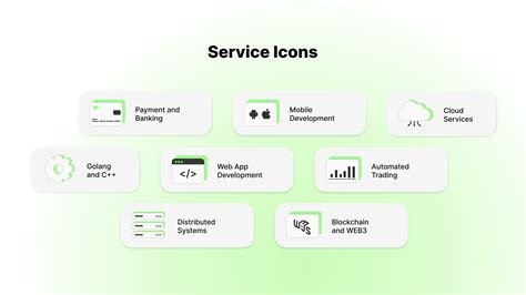Icons Set Software Development Company On Behance