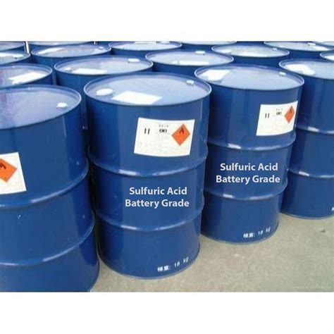 Sulfuric Acid Battery Grade 99 At Rs 16kg In Rangareddy Id