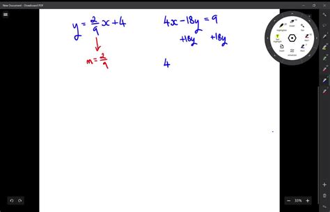SOLVED Determine Whether Each Pair Of Lines Is Parallel Perpendicular Or Neither Y