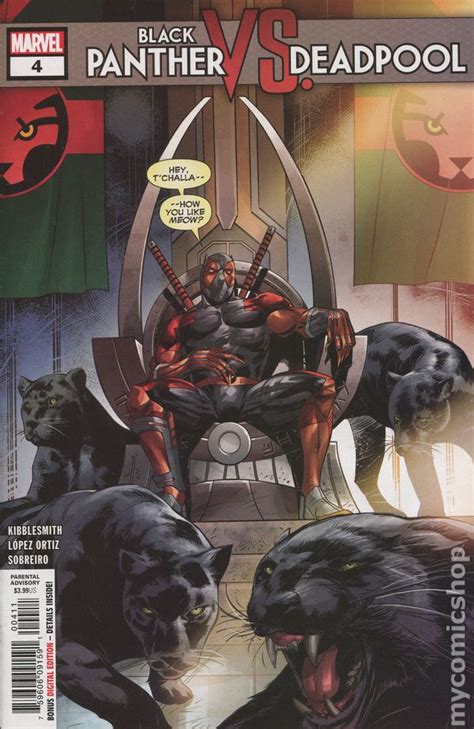 Black Panther Vs Deadpool 2018 Comic Books