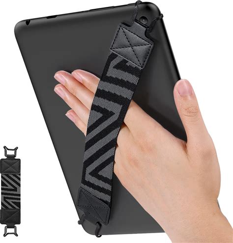 Kwmobile Supporto Dita Per Tablet Sostegno Adesivo Fascetta Elastica