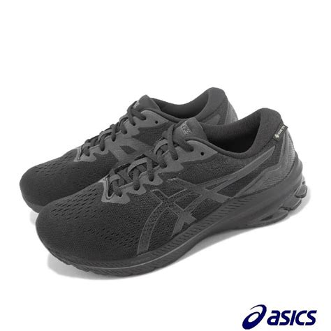 Asics 亞瑟士 慢跑鞋 Gt 1000 11 Gtx 4e 男鞋 超寬楦 防水 黑 全黑 路跑 運動鞋 1011b681002 Pchome 24h購物