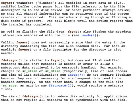 Linux中如何保证数据安全落盘 Csdn博客