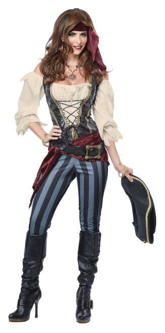 Female Pirate Costume With Pants