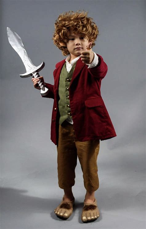 Bilbo Baggins Costume Hobbit Lotr Lord Of The Rings Bilbo Baggins