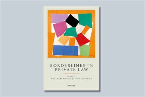 Publication Of Borderlines In Private Law 3vb