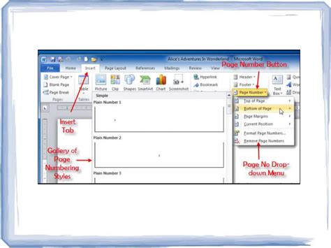 Msword Office Word Basics And Presenta Pptx Desktop Publishing Computer Software And