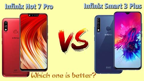 Infinix Hot 7 Pro Vs Infinix Smart 3 Plus Comparison Which One Is Better Newest Smartphones