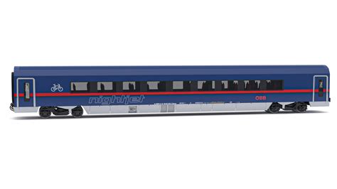 3d Model Passenger Train Obb Nightjet Collection 4 Turbosquid 2227487
