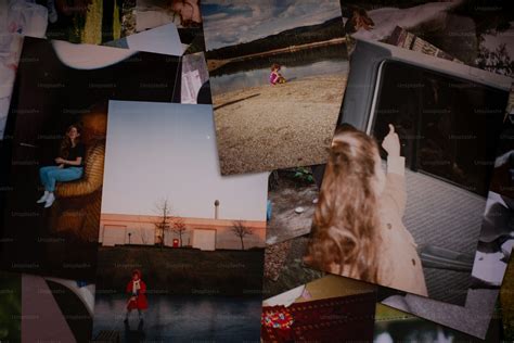 긴 머리를 가진 소녀의 사진 콜라주 사진 Unsplash의 이미지 이미지