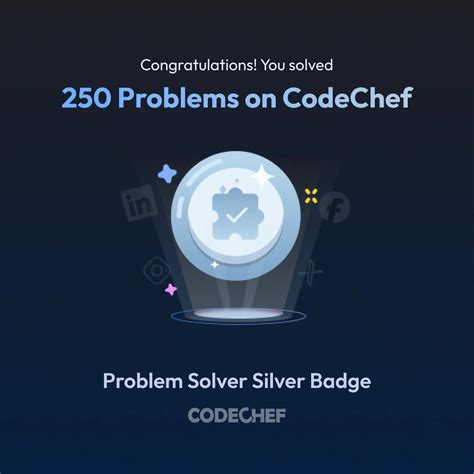 Codechef Milestone Problemsolving Competitiveprogramming