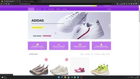Aplikasi Penjualan Online Ecommerce Laravel Mysql Youtube