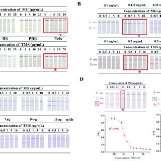 Optimisation Results Of Different Conditions A Loading Buffer Download Scientific Diagram