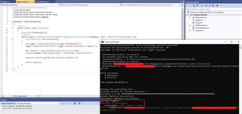 Azure Functions Net 50 Issue With Triggers Stack Overflow