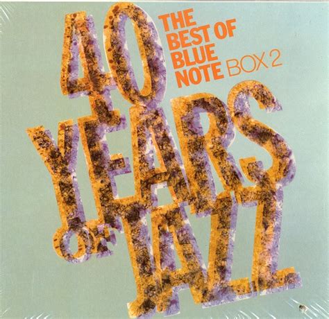 40 Years Of Jazz The Best Of Blue Note Box 2 1983 Box Set Vinyl