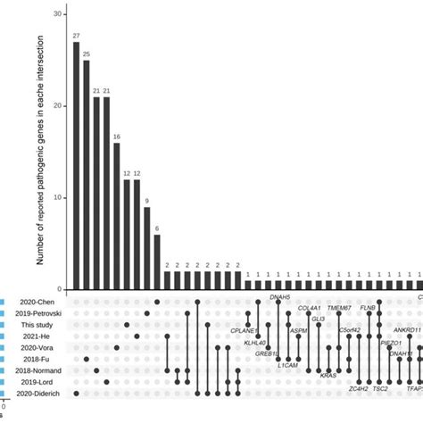 Genes Associated With Fetal Structural Abnormalities That Have Been