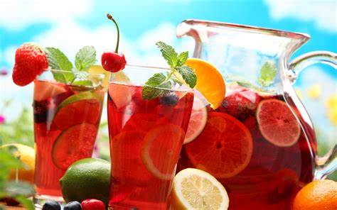 Wallpaper Food Fruit Drink Berries Juice Lime Plant Cocktail