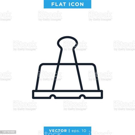 종이 클립 아이콘 벡터 스톡 일러스트 디자인 템플릿입니다 편집 가능한 스트로크 0명에 대한 스톡 벡터 아트 및 기타 이미지 0명 강철 개인 장식품 Istock