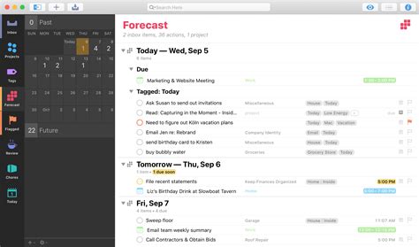 tracking urgent and important tasks in omnifocus colter reed