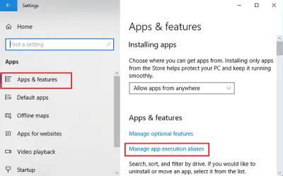 How To Manage App Execution Aliases On Windows