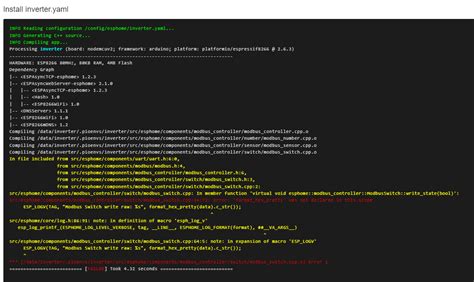 Modbus Bus Writing To Register · Issue 2940 · Esphomeissues · Github