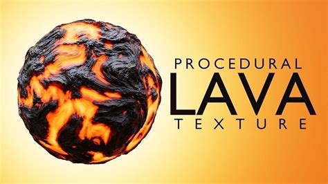 Procedural Lava Texture Texture Cgtrader