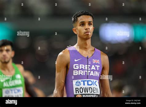 Daniel Rowden Participating In The 800 Meters At The World Athletics