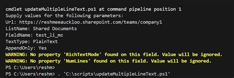 Updating Multiline Text Field Properties In Sharepoint Using Powershell Blog About Anything