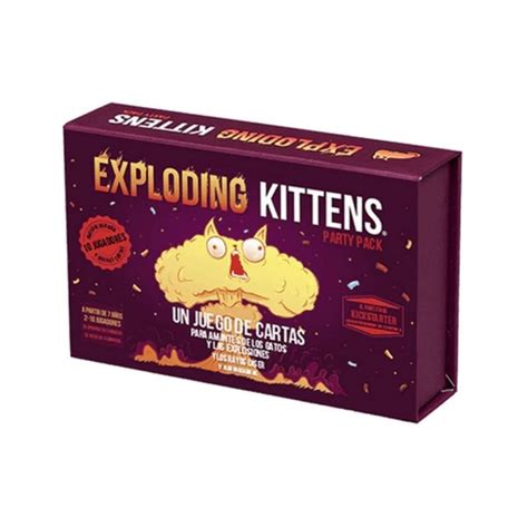 exploding kittens party pack minerva games