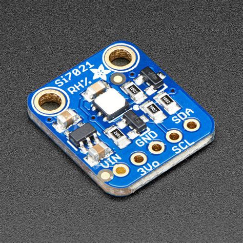 Adafruit Si7021 Temperature And Humidity Sensor Breakout Board Sensors
