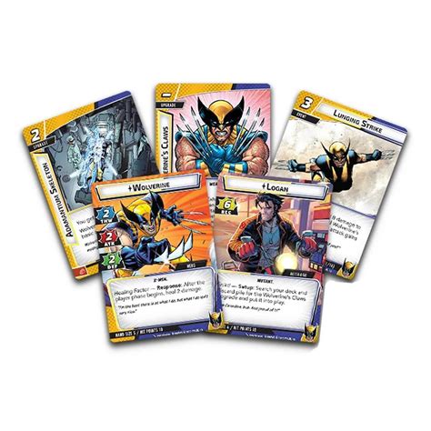 Marvel Champions Lcg Wolverine Hero Pack Mind Games