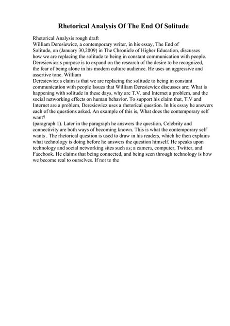Guide To Writing An Analytical Essay Pdf