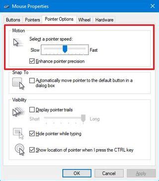 How To Change Your Mouse Cursor Speed On Windows Windows Central