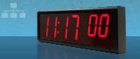 Digital Wall Clock Synchronized Network Clock Galleon Systems Ltd