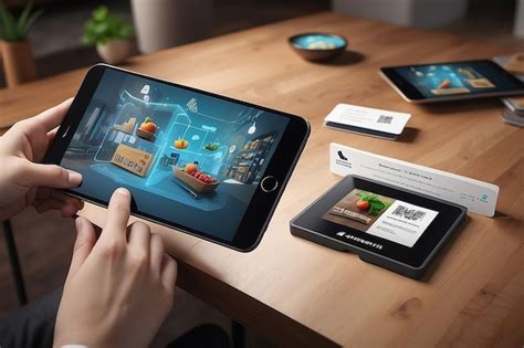 Premium Photo Dynamic Augmented Reality Experience Business Card