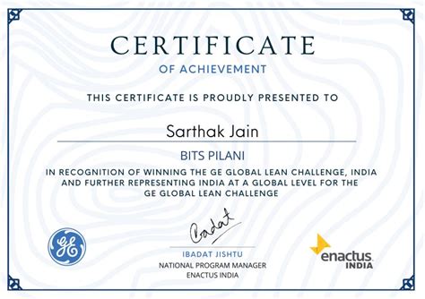 Sarthak Jain On Linkedin Lean Geleanchallenge Nationalchampions